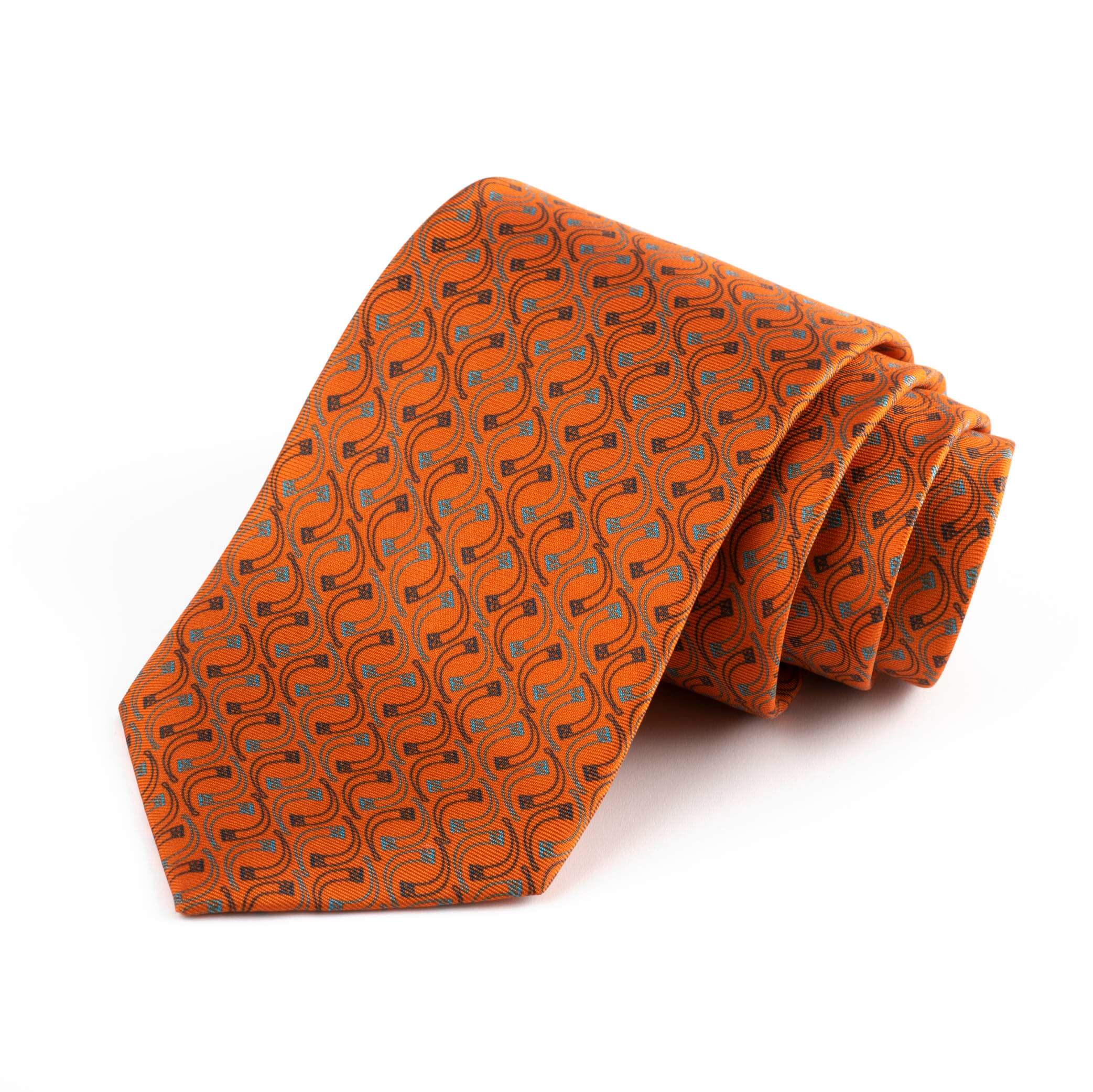 Tie - Orange Kantsi | BlueTabla