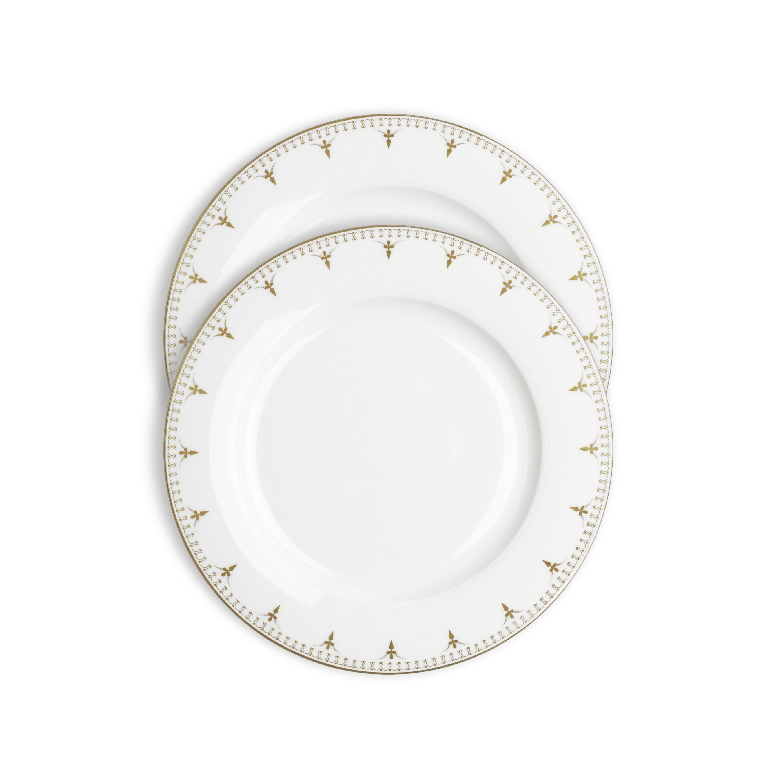 Plate (2 pcs) - Bardzimi - Porcelain | BlueTabla