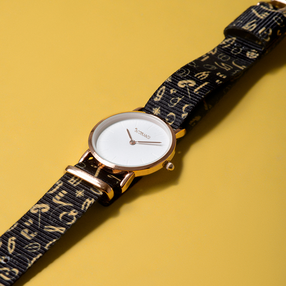 Wrist Watch - Anbani (Golden) - BlueTabla